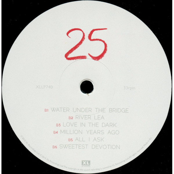 Adele - 25 - LP Vinyl Piringan Hitam PH