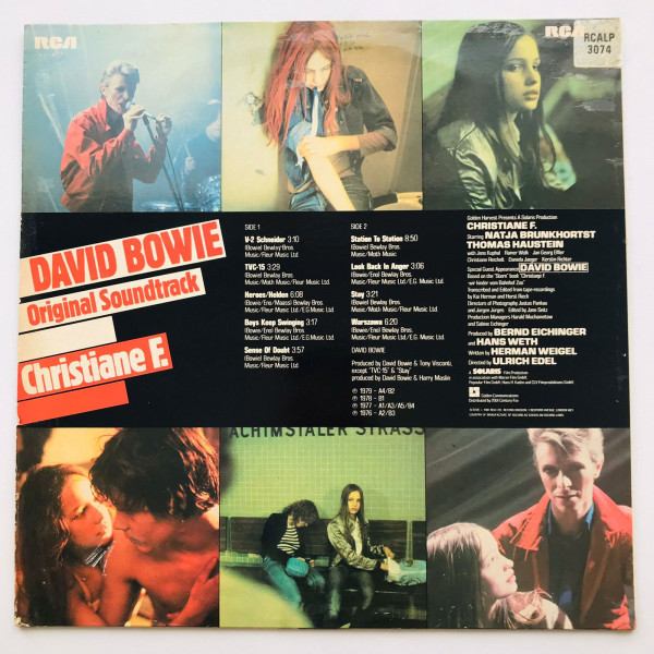 David Bowie – Christiane F. - Heroes - OST - LP Vinyl PH