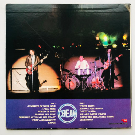 Cream - Very Best Of Cream - LP Vinyl Piringan Hitam PH