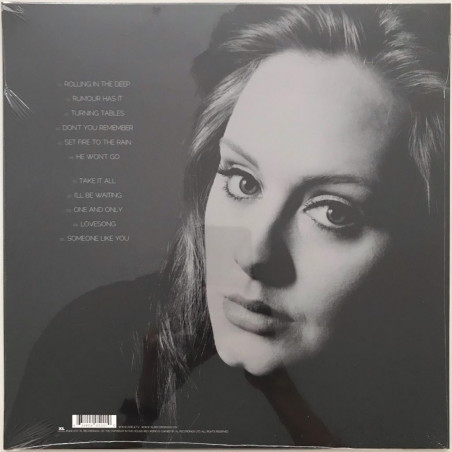 Adele - 21 - LP Vinyl Piringan Hitam PH