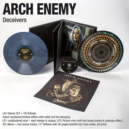 Arch Enemy - Deceivers - Deluxe Box Set Zoetrope LP Vinyl PH CD