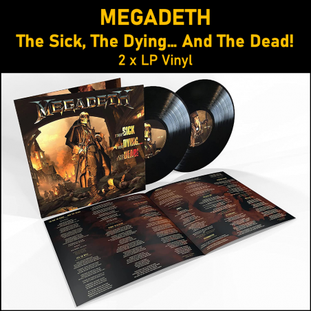 Megadeth - The Sick, The Dying... And The Dead! - 2 LP Vinyl PH