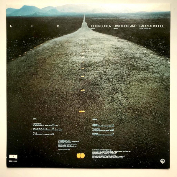 Chick Corea, David Holland, Barry Altschul - A.R.C. - ARC - LP Vinyl PH