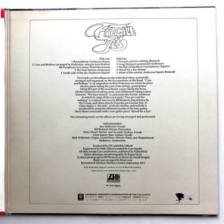 Yes - Fragile - LP Vinyl Piringan Hitam PH