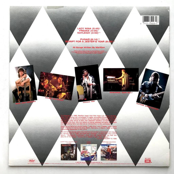 Marillion - Brief Encounter - LP Vinyl Piringan Hitam PH