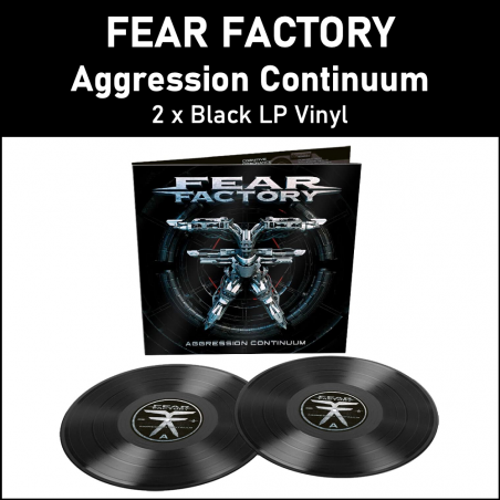 Fear Factory - Aggression Continuum - 2 LP Vinyl PH