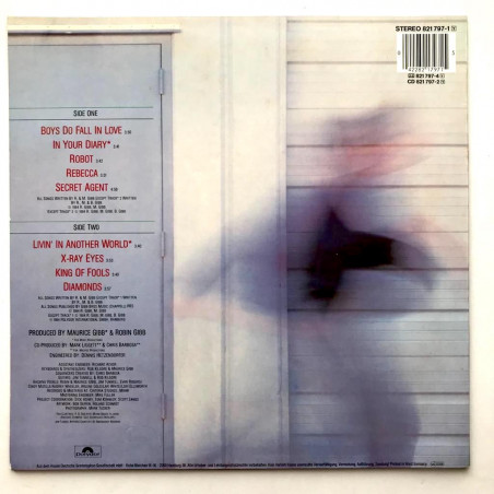Robin Gibb - Secret Agent - LP Vinyl Piringan Hitam PH
