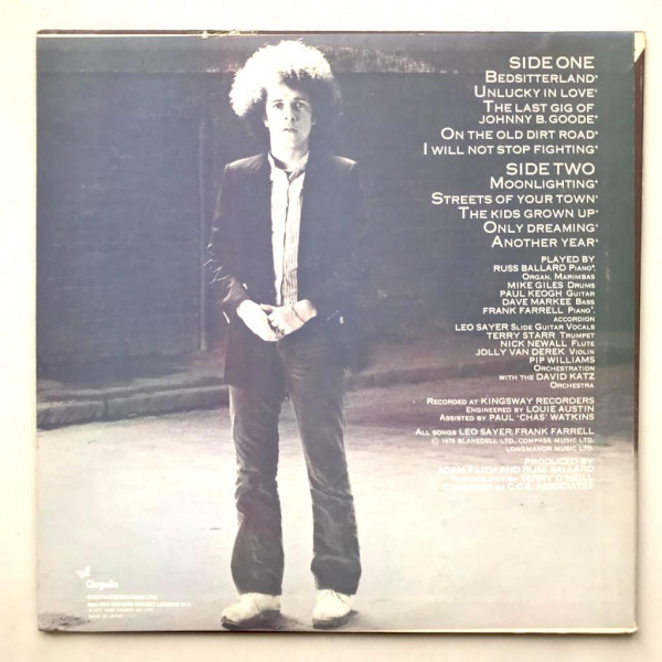 Leo Sayer - Another Year - LP Vinyl Piringan Hitam PH