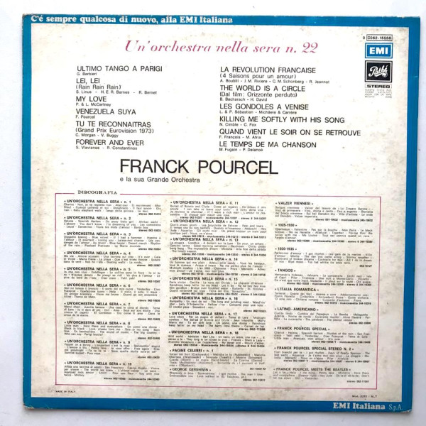 Franck Pourcel Et Son Grand Orchestre - Franck Pourcel - LP Vinyl PH