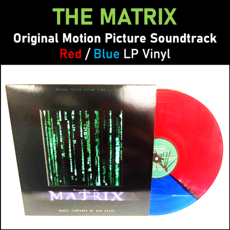 Matrix, The (Original Motion Picture Score) - OST - Limited Red Blue LP ...