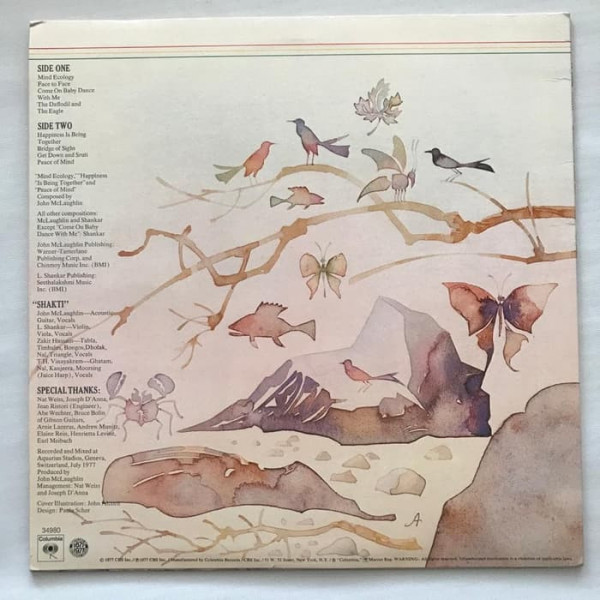 Shakti With John McLaughlin - Natural Elements - LP Vinyl PH