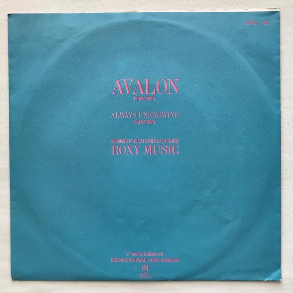 Roxy Music - Avalon - Single Vinyl Piringan Hitam PH