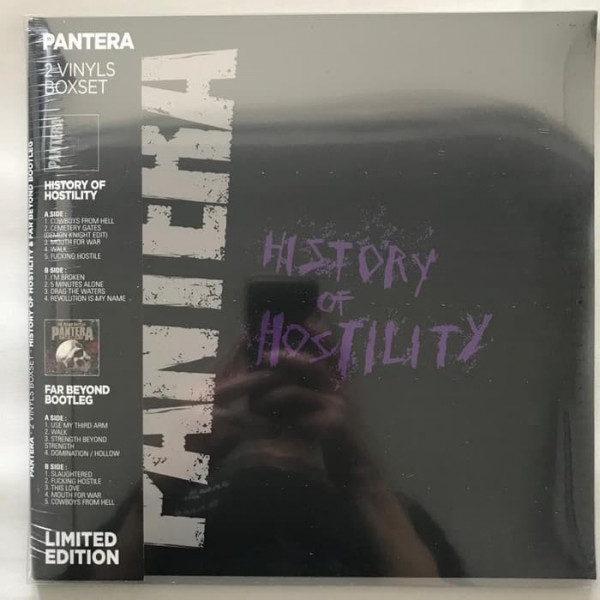 Pantera - History Of Hostility/Far Beyond Bootleg - 2 LP Vinyl PH