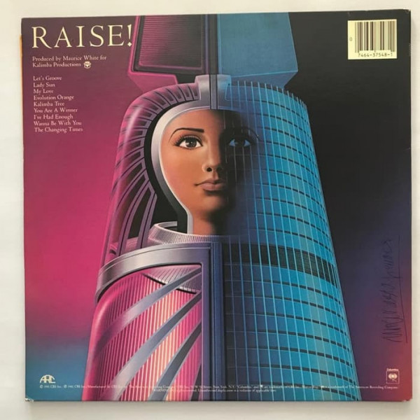 Earth, Wind & Fire - Raise! - LP Vinyl Piringan Hitam PH