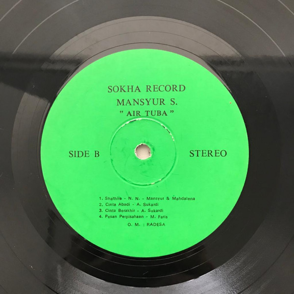 Mansyur S. - Air Tuba - LP Vinyl Piringan Hitam PH