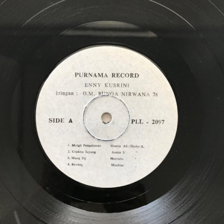 Enny Kusrini - O.M. Bunga Nirwana 78 - LP Vinyl Piringan Hitam PH