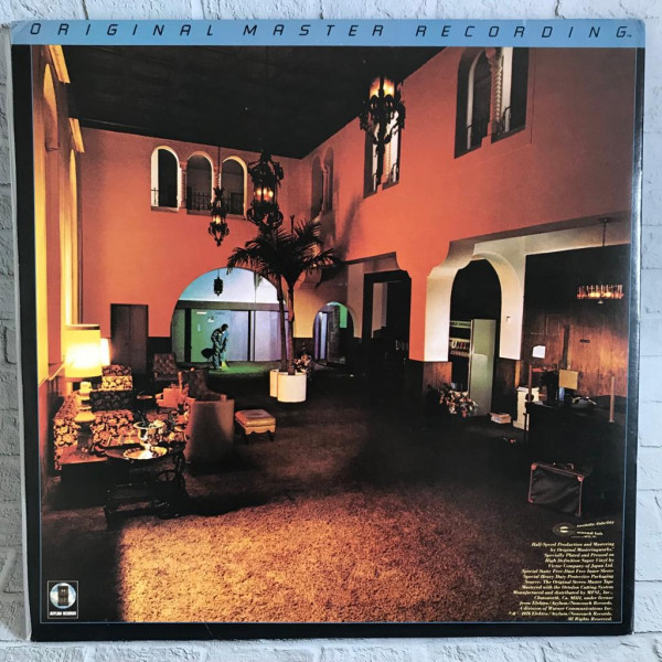 Eagles - Hotel California - MFSL LP Vinyl Piringan Hitam PH