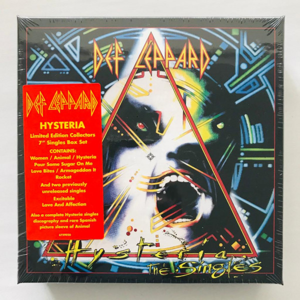 Def Leppard - Hysteria - The Singles - Box Set Singles Vinyl PH
