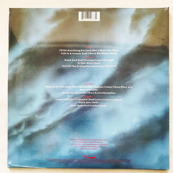 Meat Loaf - Bat Out Of Hell II: Back Into Hell - 2 LP Vinyl PH