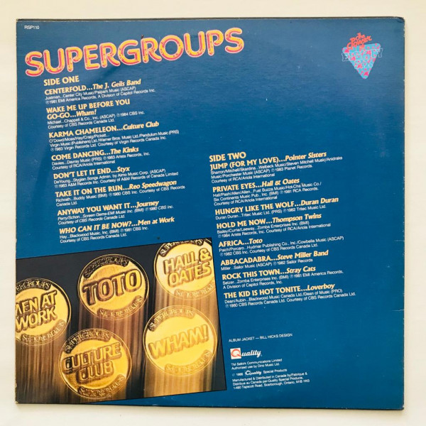 Various - Supergroups - LP Vinyl Piringan Hitam PH