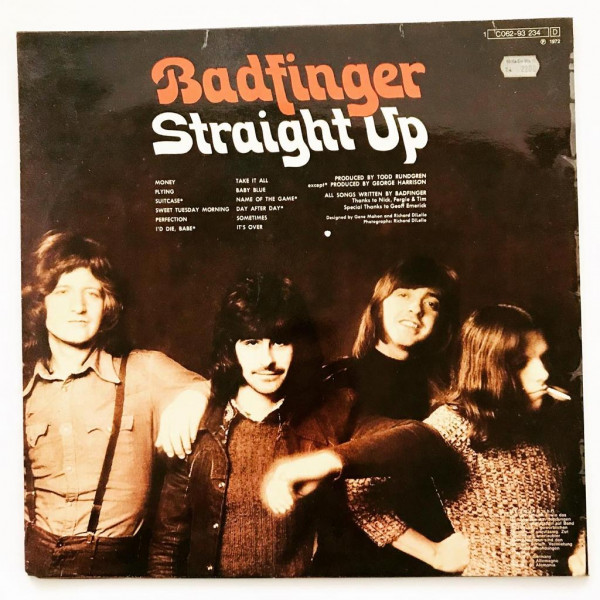 Badfinger - Straight Up - LP Vinyl Piringan Hitam PH
