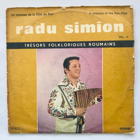 Radu Simion - A Virtuoso Of The Pan-Pipe Vol. III - LP Vinyl PH