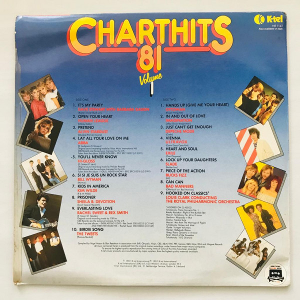 Various - Chart Hits 81 Volume 1 - LP Vinyl Piringan Hitam PH