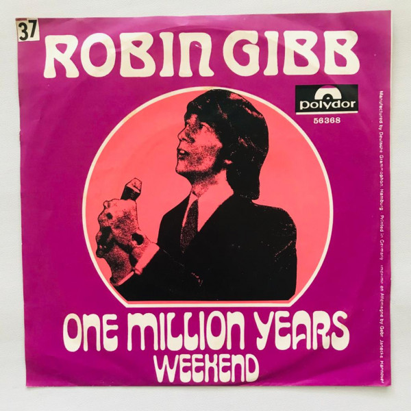 Robin Gibb - One Million Years - Single Vinyl Piringan Hitam PH