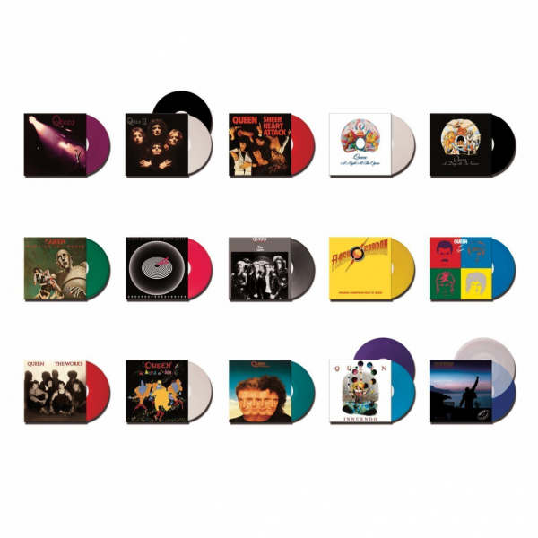 Queen - Studio Collection - 18 LP Coloured Vinyl PH Box Set