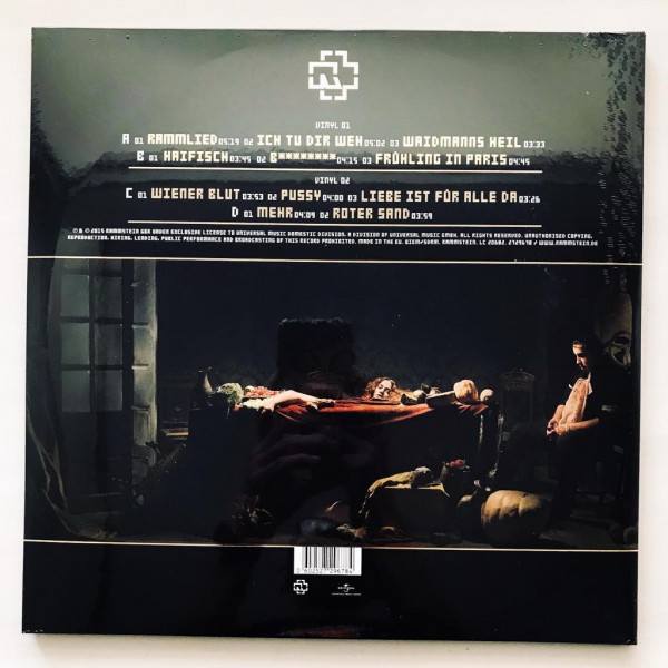 Rammstein - Liebe Ist Fur Alle Da - 2 LP Vinyl PH 180 Gram