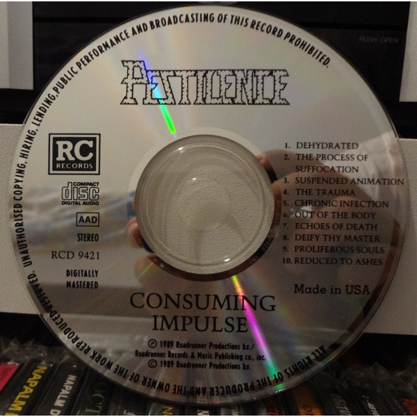 Pestilence - Consuming Impulse - CD
