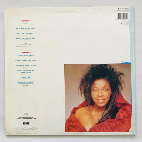 Natalie Cole - Good To Be Back - LP Vinyl Piringan Hitam PH
