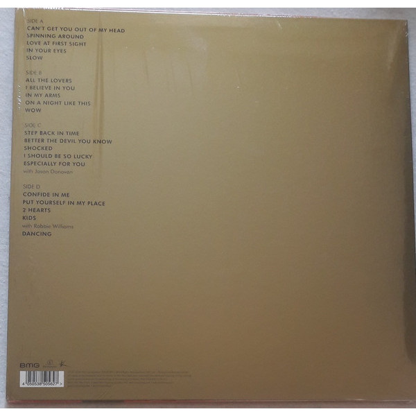 Kylie Minogue - Step Back In Time - 2 Green LP Vinyl Piringan Hitam PH