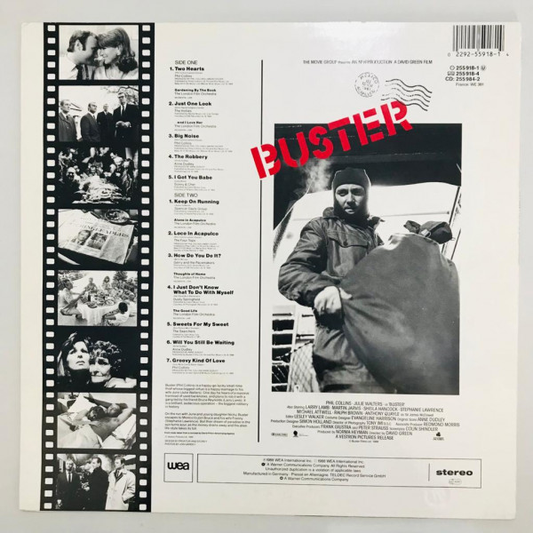 Buster - Original Motion Picture Soundtrack - OST - LP Vinyl PH