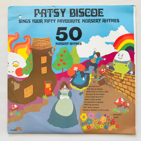 Patsy Biscoe - Sings Your Fifty Favourite Nursery Rhymes - LP Vinyl PH